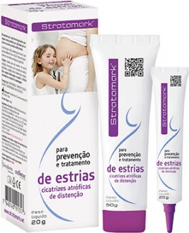 Stratamark Gel Prevenção e Tratamento de Estrias Gravidez Ganho de Peso ...